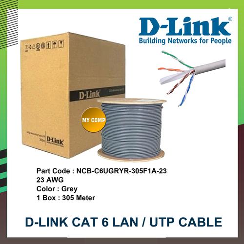 Jual Kabel Lan Jaringan D-Link Cat 6 Eceran Meteran / Cable UTP ...