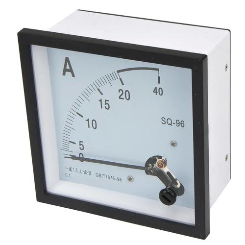 Jual PANEL ampermeter amper meter analog jarum 96X96 96 x 96 via CT ...