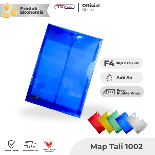 Jual Map Tali MT 1002 Tempat Dokumen Plastik TOPLA ukuran Folio F4 ...