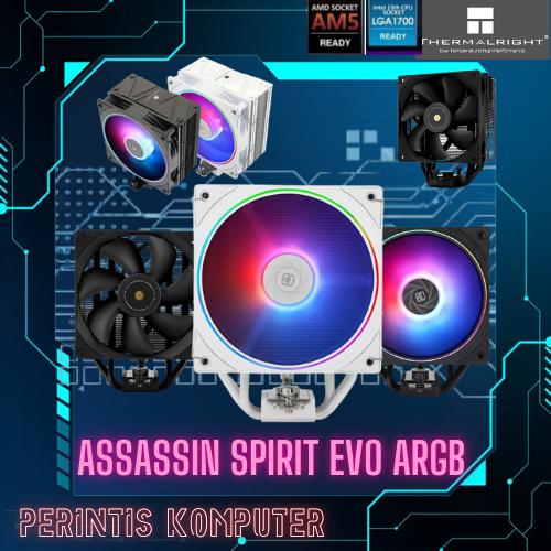 Jual THERMALRIGHT Assassin Spirit 120 EVO DARK I ARGB - Air CPU Cooler ...