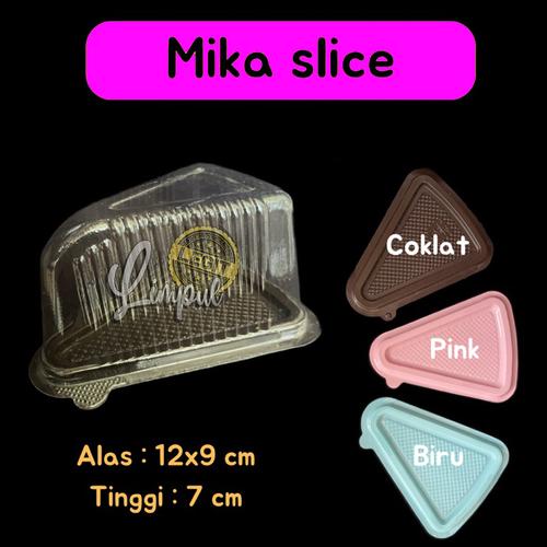 Jual Mika Slice Cake | Mika Segitiga | Tray Mika Potong Segitiga | Mika ...