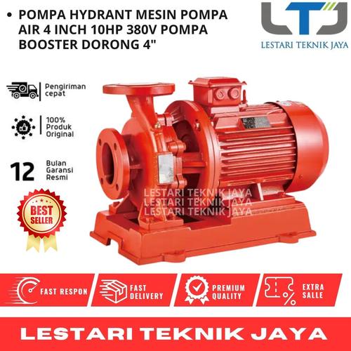 Jual Pompa Hydrant Mesin Pompa Air 4 Inch 10hp 380v Pompa Booster ...