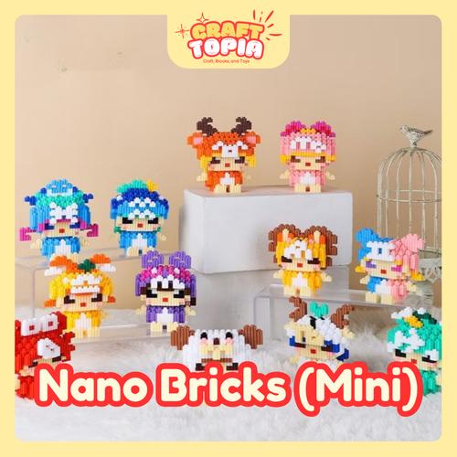 Jual [CRAFTOPIA] Nano Bricks Blocks Mini Zodiac 1 Mainan Blok anak ...