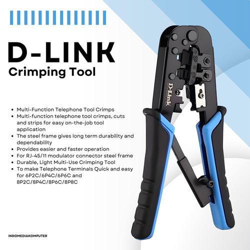 Jual D-Link Modular Plug Crimper Tang Crimping Tool RJ45 - Kota ...