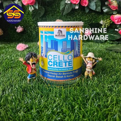 Jual MUSTANG CELLOCRETE 1liter Perekat Kedap Air Waterproofing and ...