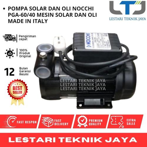 Jual Pompa Solar Dan Oli Nocchi PGA-60/40 Mesin Solar Dan Oli Made In ...