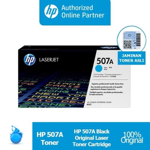 Jual HP LaserJet 507A Cyan Toner (CE401A) Original Cartridge - Jakarta ...
