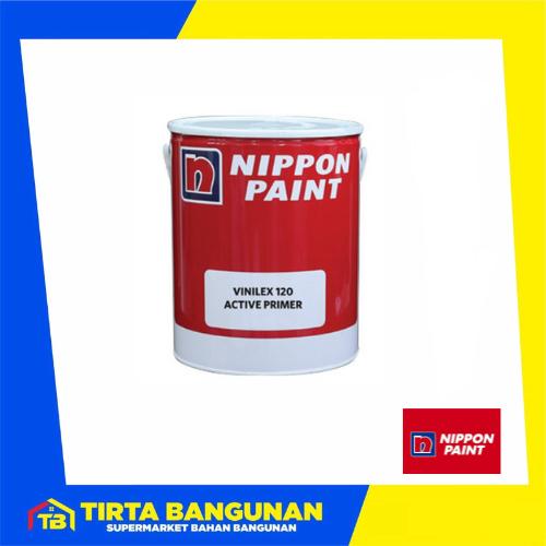 Jual NIPPON PAINT 120 ACTIVE PRIMER / CAT ALUMUNIUM & BESI GARVANIS 1 LITER - Kota Depok - Tirta ...