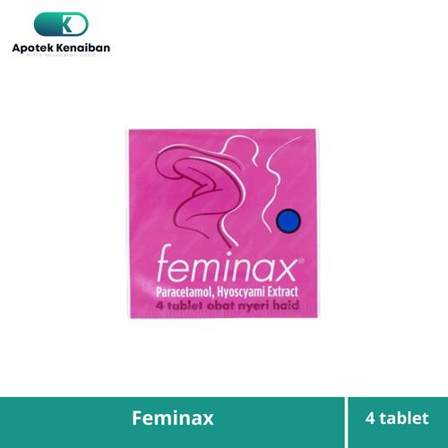 Jual FEMINAX 1 STRIP 4 TABLET / PEREDA NYERI HAID - Kota Tangerang ...