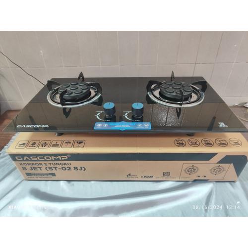 Jual Gascomp Kompor Tanam Tekanan Rendah 2 Tungku Api ST-02 8J 8 JET ST02 8J - Kota Tangerang ...