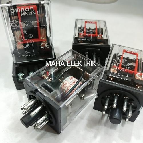 Jual relay Omron mk2p 220vac 8kaki 10A set socket/relay Omron - Jakarta Barat - maha kekal ...