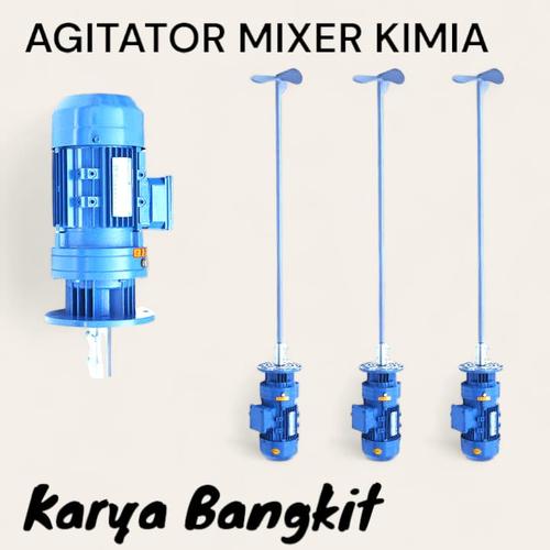 Jual Agitator Mixer Kimia SS304 1.1KW 1.5HP 3 Phase 2Pole With Gearbox - Jakarta Barat - KARYA ...