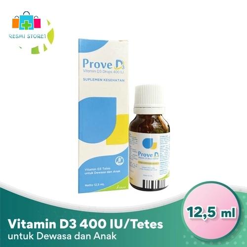 Jual Prove D3 Drop - Vitamin D3 400 IU Tetes 12.5 ml untuk Dewasa dan ...