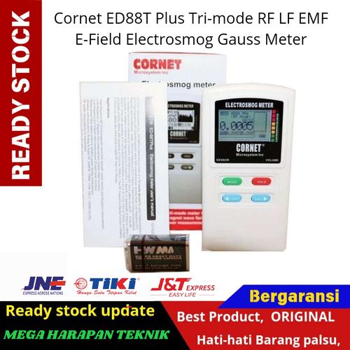 Jual Cornet ED88T Plus Tri-mode RF LF EMF E-Field Electrosmog Gauss ...
