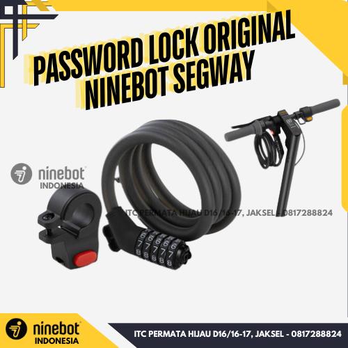 Jual ORIGINAL Segway Ninebot Lock / Gembok Kunci Skuter Listrik ...