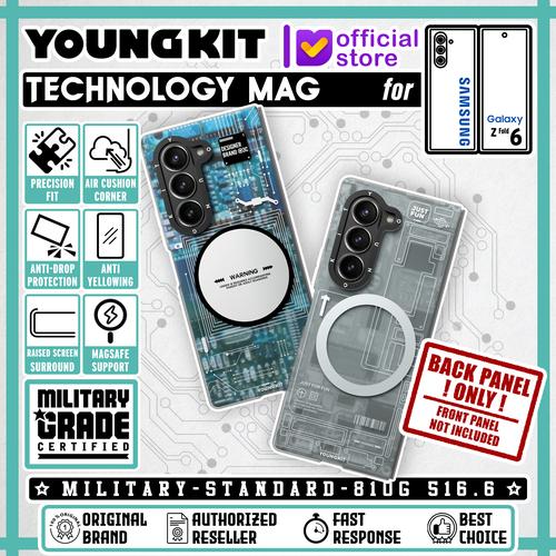 Jual Casing Case Cover Samsung Galaxy Z Fold 6 Fold6 YoungKit Circuit Technology CyberPunk ...