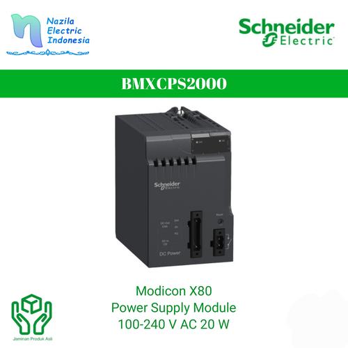Jual Schneider BMXCPS2000 PS Module X80 100-240V AC 20 W Original ...