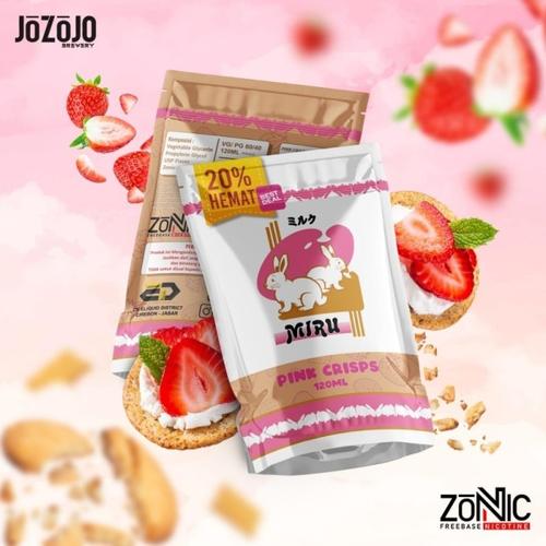 Jual Miru Pink Crisps 60ML / 1x60ML by Jozojo - Liquid Vape Miru Pink ...