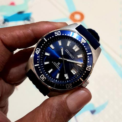 Jual SEIKO MOD blue 62mas jam nh35 nh36 mod skx srpd seikolex mod ...