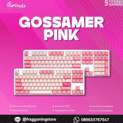 Jual Bisa SPK! Ducky One 3 Gossamer Pink TKL Hotswap RGB Mechanical ...