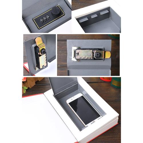 Jual Penyamaran Brankas Mini Buku 3 Digit Password Hidden Safe Box ...