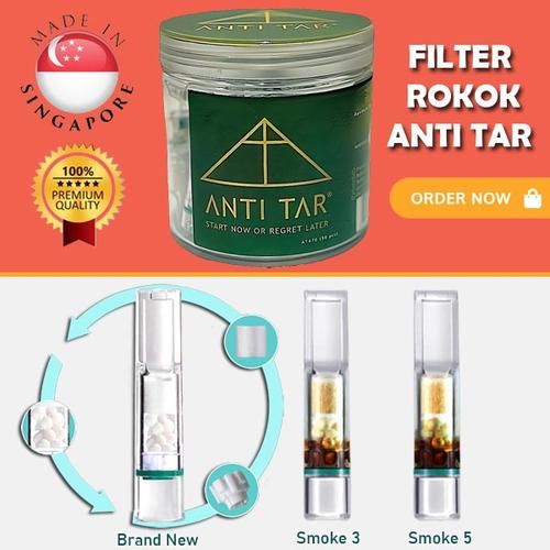 Jual Pipa Filter ANTI TAR TripleGuard Penyaring Tar 3 Tahap Disposable ...