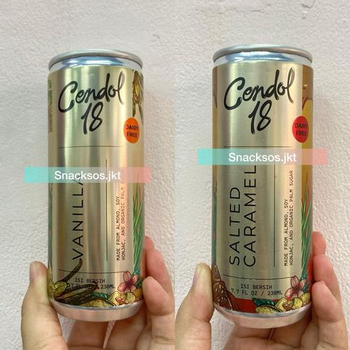 Jual CENDOL 18 DAIRY FREE VANILLA / SALTED CARAMEL / ORIGINAL WITH ...