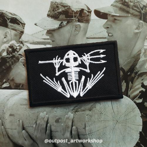 Jual Patch Skeleton Frog US Navy Seal Frogmen USN - Kab. Bantul - Alpha Sierra | Tokopedia