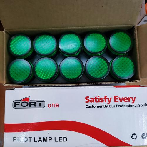 Jual PILOT LAMP LED 220V 22mm Fort merah ,kuning , hijau - Kuning ...