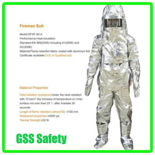 Jual Fireman Suit Aluminized Complete Set / Baju Aluminized Pemadam ...