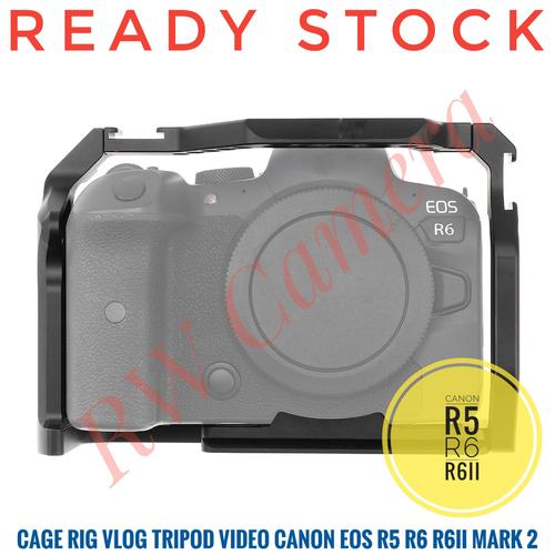Jual Cage EOS R5 R6 R6ii Rig Camera Canon Hand Grip Bracket EOSR6 Vlog ...