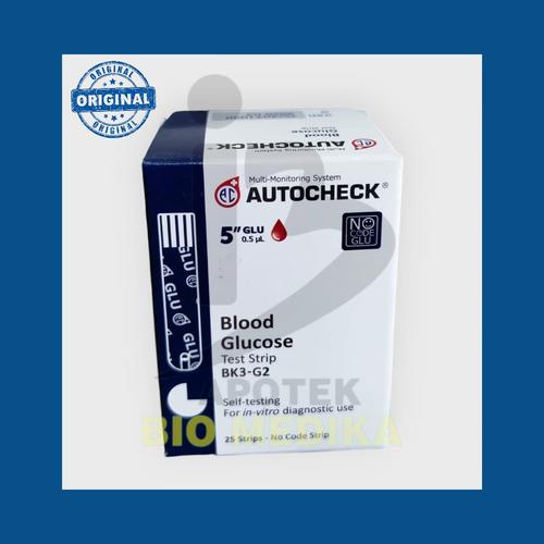 Jual autocheck test strip glucose - Kab. Bandung - APOTEK BIOMEDIKA ...