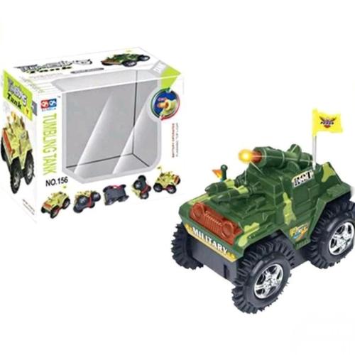Jual Mainan anak mobil tank tumbling keren tank jungkir balik murah ...