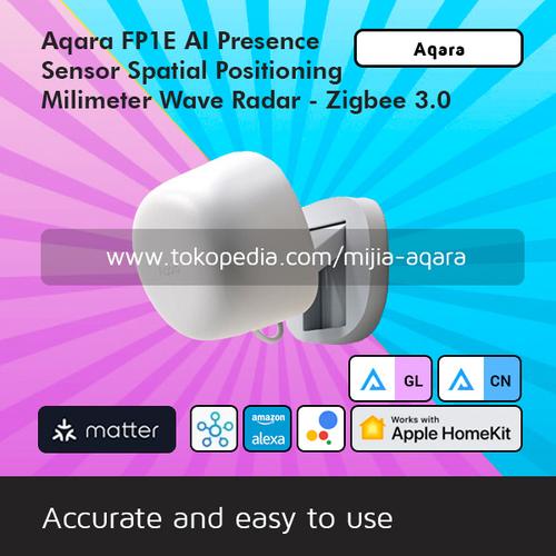 Jual Aqara FP1E AI FP2 lite Presence Sensor Spatial Positioning Milimeter Wave Radar Homekit ...