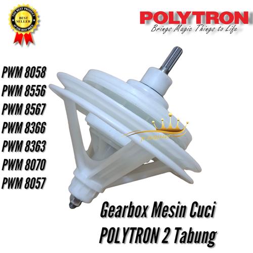 Promo Gearbox / Girbok Mesin Cuci POLYTRON PWM 8058 / PWM 8556 / PWM ...
