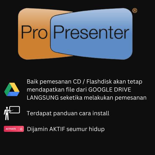 Jual Software ProPresenter 6 Lifetime - 6.5.3 Mac, Flashdisk+100BG - Kab. Bondowoso - Omarionics ...