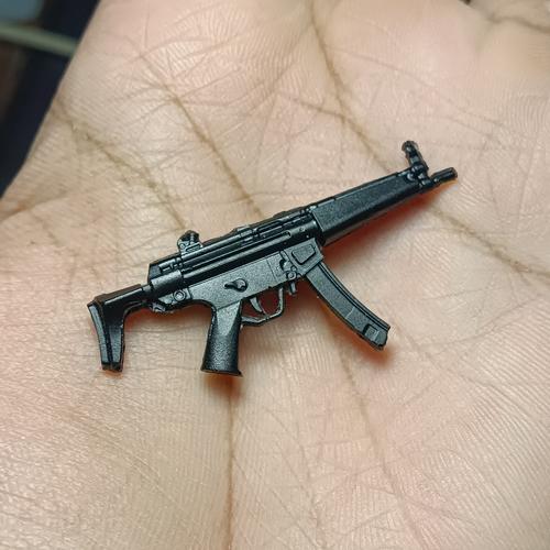 Jual Weapon MP5 SMG Gun Recast Skala1/12 Kitbash figma,shf,mafex ...