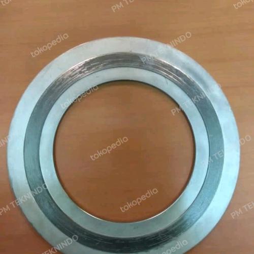 Jual Spiral wound Gasket Ansi 300 SS304 / SWG Stainless 24"Inch SS 304 ...