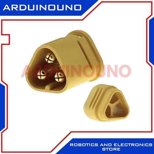 Jual AMASS MT30 Male 2mm 3 pin core cable connector 3p power konektor ...