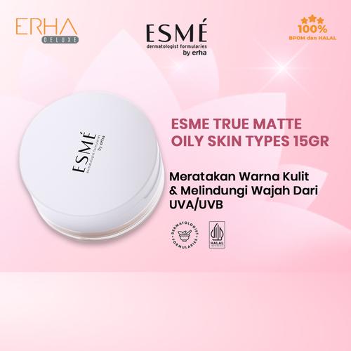 Promo ERHA ESME True Matte - Bedak Tabur Semua Jenis Kulit + Vitamin A ...