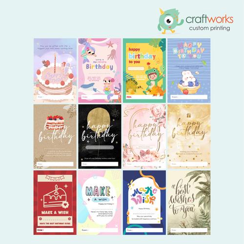 Jual KARTU ULANG TAHUN / PARCEL ULANG TAHUN / GREETING CARDS - 1 - Kab ...