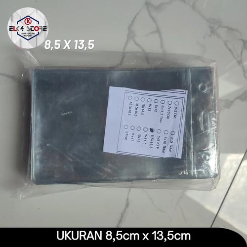 Jual PLASTIC MIKA PANITIA/NAME TAG ID CARD 8,5cm X 13,5cm (50/100pcs ...