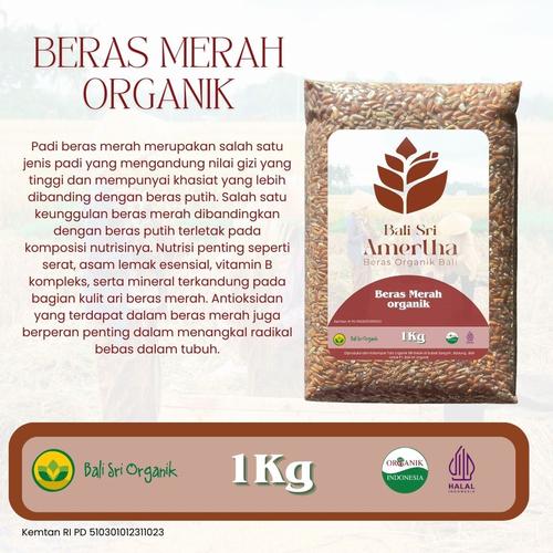 Promo Beras merah organik bersertifikat ( Organic Red Rice ) 1kg - Kota ...