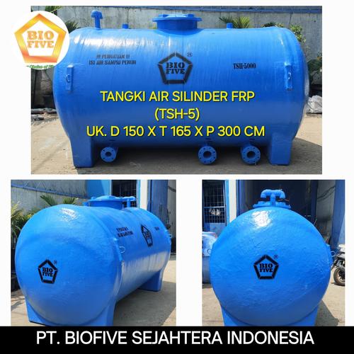 Jual Tangki Air Silinder Horizontal FRP - Kab. Tangerang - Biofive ...