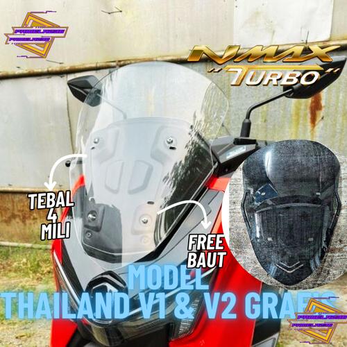 Jual Windshield Visor Nmax New Turbo Neo 2024 Tipe Thailand. Visor Nmax ...
