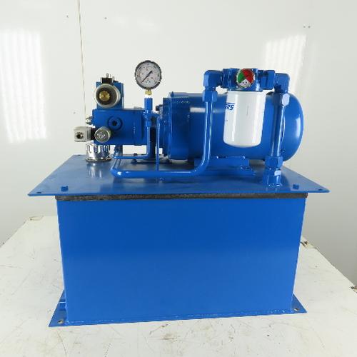 Jual EATON VICKERS HYDRAULIC POWER UNIT V10 (HPU) 80 LITER 5 HP 3 PHASE ...