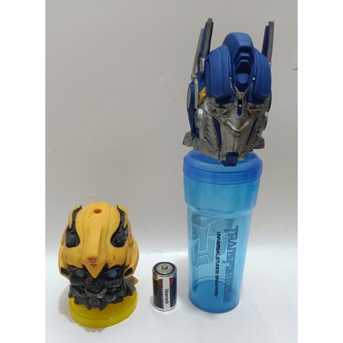 Jual universal studios singapore transformers water bottle optimus ...