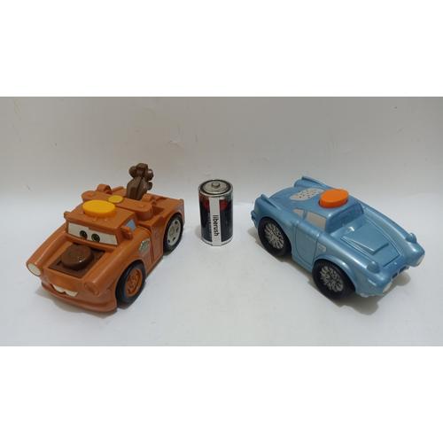 Jual fisher price disney cars finn McMissile mater tow light flashlight ...