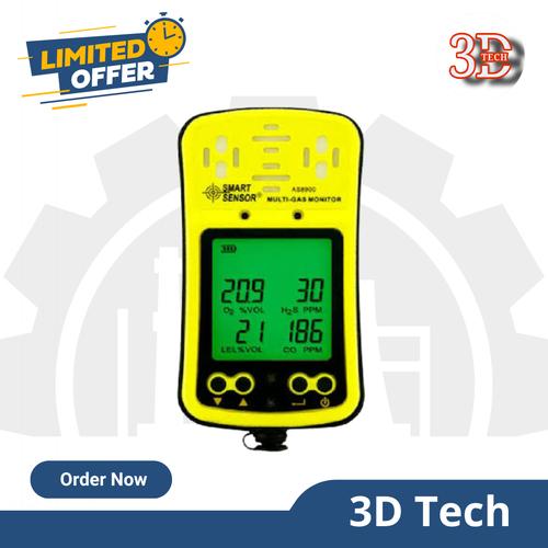Jual ST8990 Smart Sensor Gas Detector H2S O2 CO LEL Monitor Detektor ...