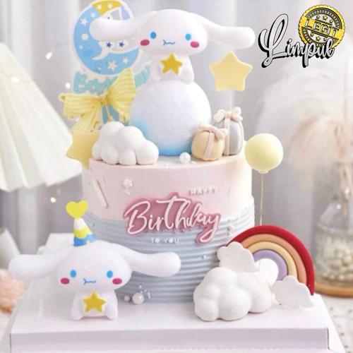 Jual Hiasan Kue Cake Topper Lucu Unik Cinnamoroll Sanrio Cinnamon ...